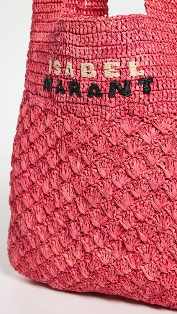 Isabel Marant Étoile Praia Raffia Bag