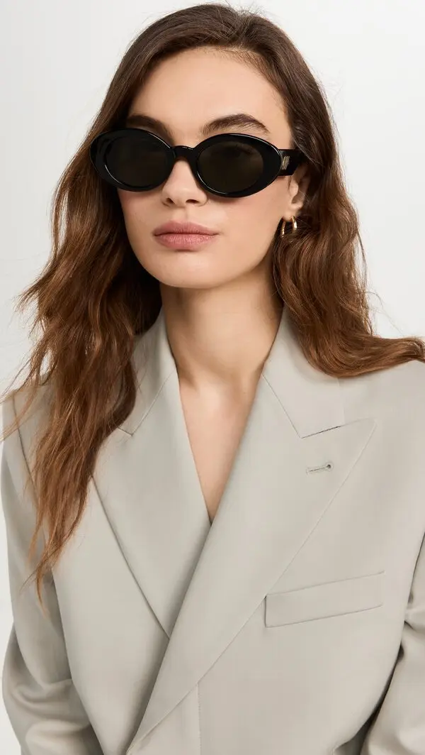 Le Specs Nouveau Vie Sunglasses - Black