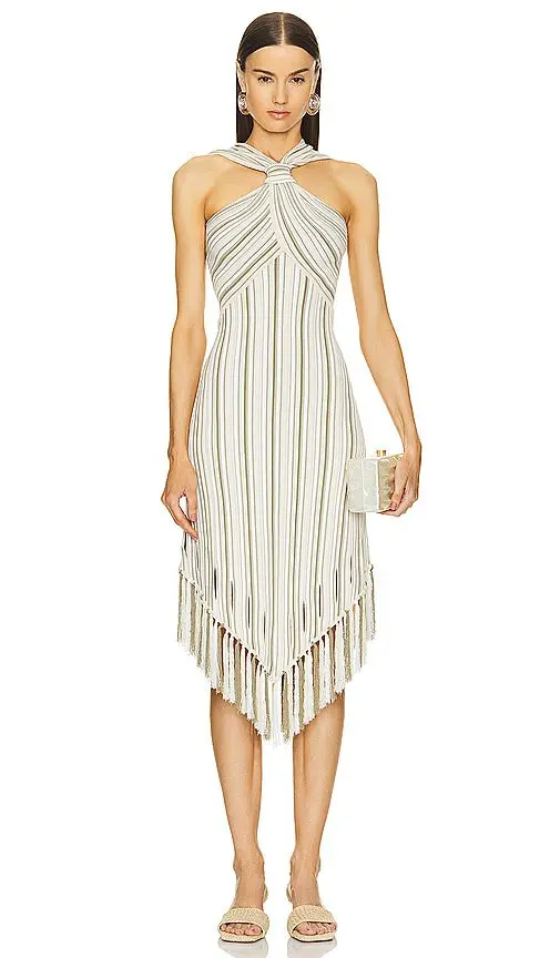 Cult Gaia Alica Knit Dress In Beach Combo - 44% Off | Editorialist