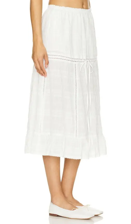 LOBA Valeria Midi Skirt