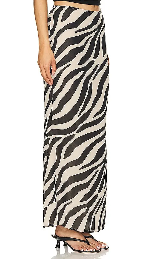 Superdown Maxi Skirt - Stripe