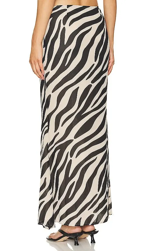 Superdown Maxi Skirt - Stripe
