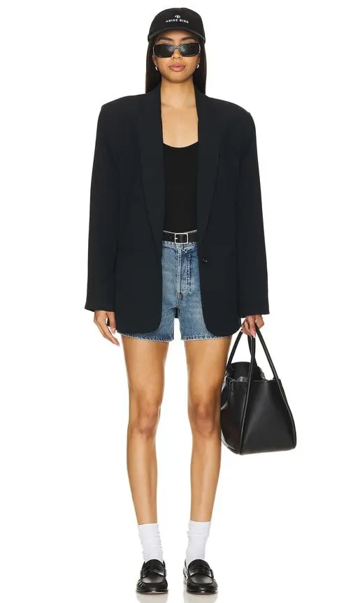 ANINE BING Dalton Denim Short