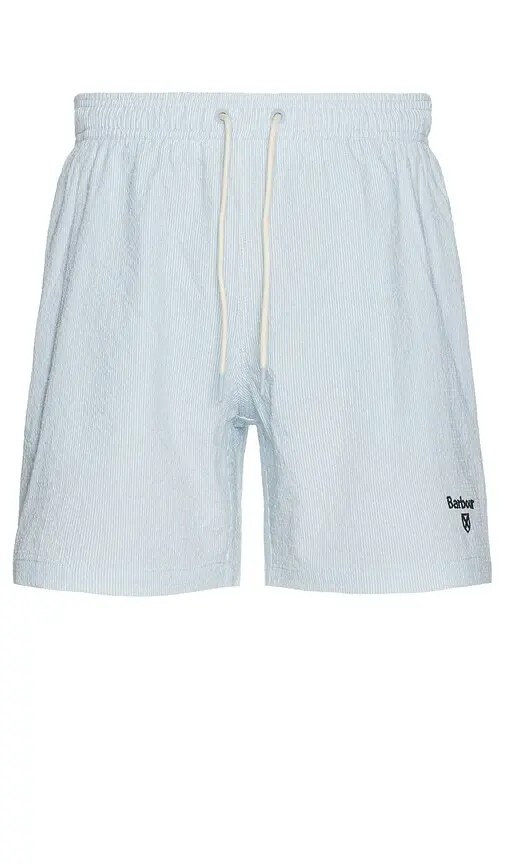 Barbour Somerset Swim Short In Blue - Sky Blue