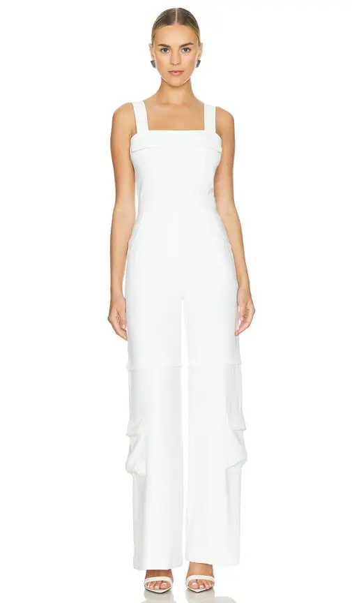 Amanda Uprichard Frida Jumpsuit - Ivory