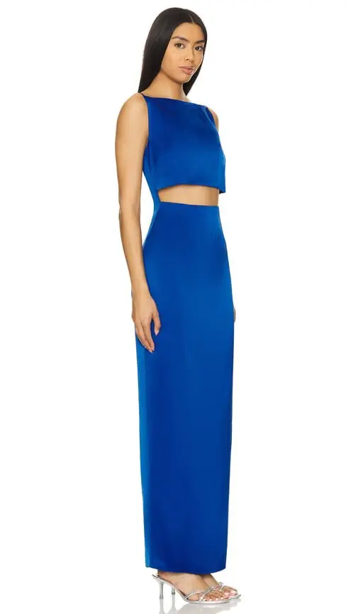 RUMER Oracle Boatneck Gown