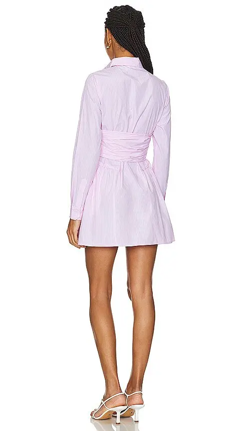Sovere Evermore Corset Shirt Dress In Musk - 65% Off | Editorialist