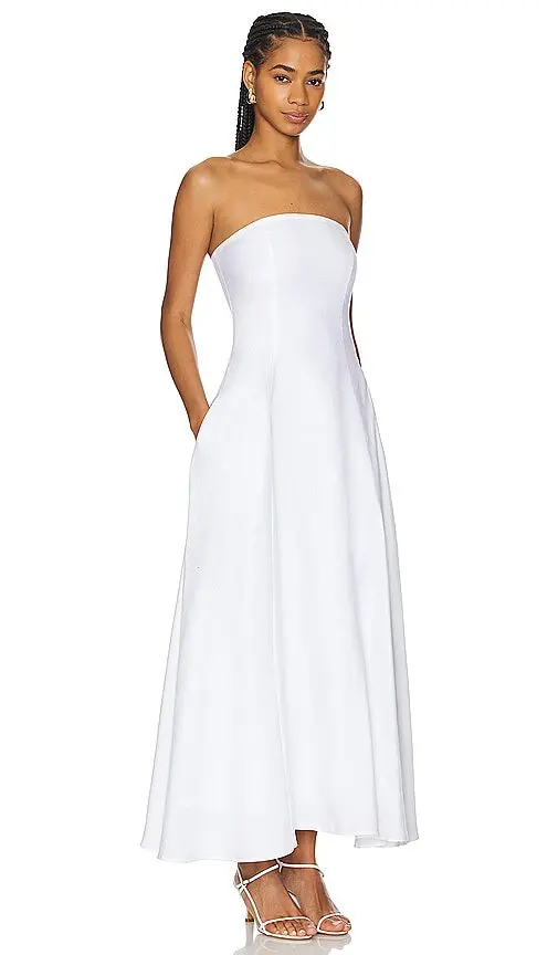 FAVORITE DAUGHTER The Favorite Linen Dress - White