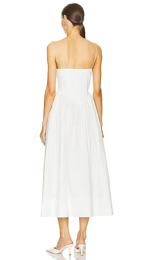 Ronny Kobo Carmine Dress - Optic White