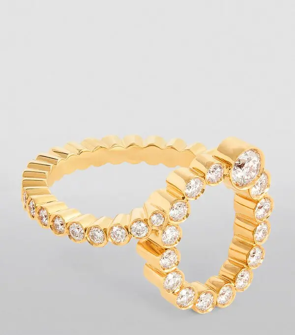 Sophie Bille Brahe Ensemble Initial Ring - Gold