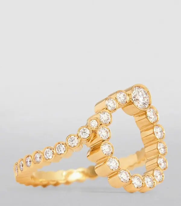 Sophie Bille Brahe Ensemble Initial Ring - Gold