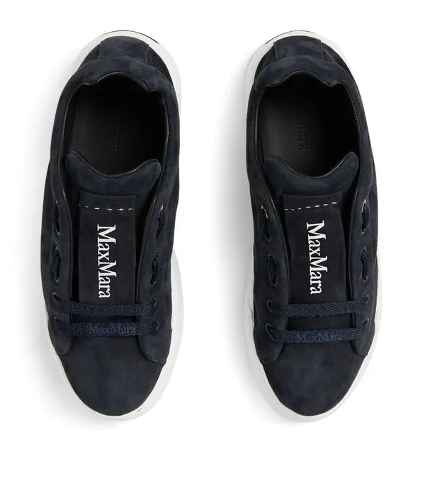 Max Mara Suede Maxisf Sneakers