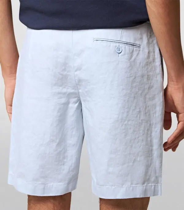 Orlebar Brown Linen Norwich Shorts