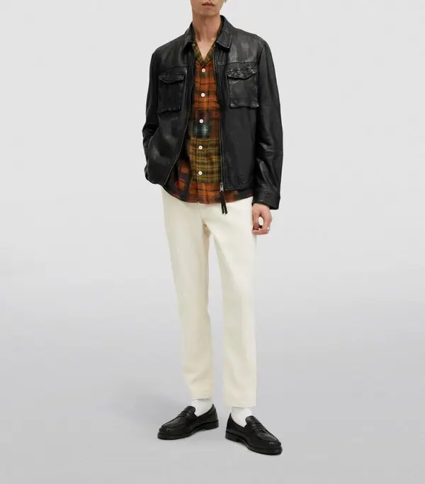 ALLSAINTS Leather Whilby Jacket