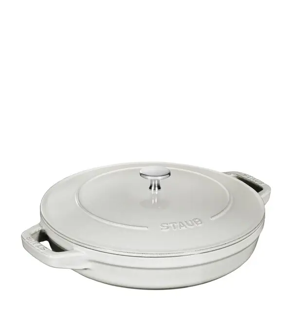 STAUB 3-piece Round Stackable Cocotte Set