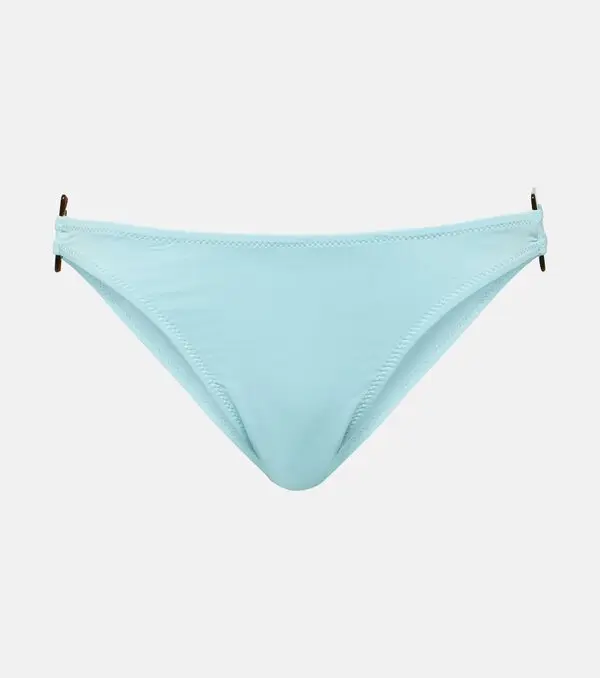 Melissa Odabash Paris Ring-detail Bikini Bottom - Blue