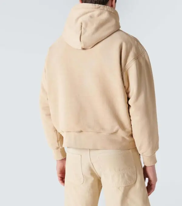 NOTSONORMAL Cotton Jersey Zip-up Hoodie