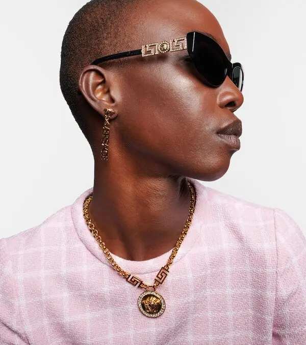 Versace Medusa Cat-eye Sunglasses