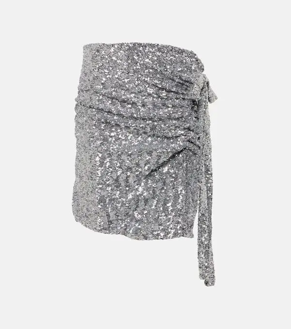 Rabanne Sequined Mini Skirt