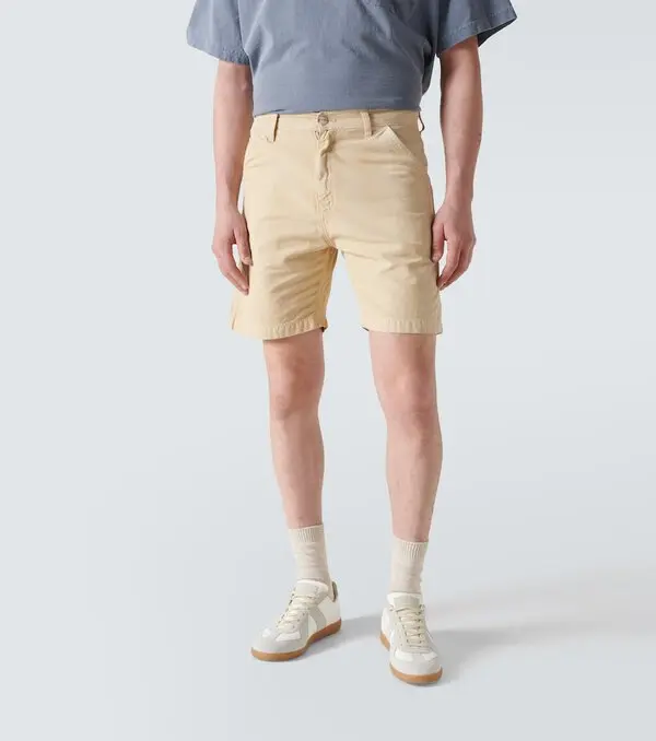 NOTSONORMAL Cotton Bermuda Shorts - White