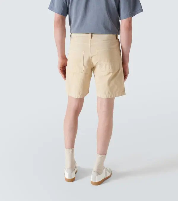 NOTSONORMAL Cotton Bermuda Shorts - White