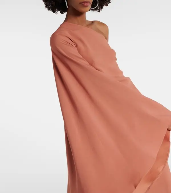 TALLER MARMO Sifnos One-shoulder Gown