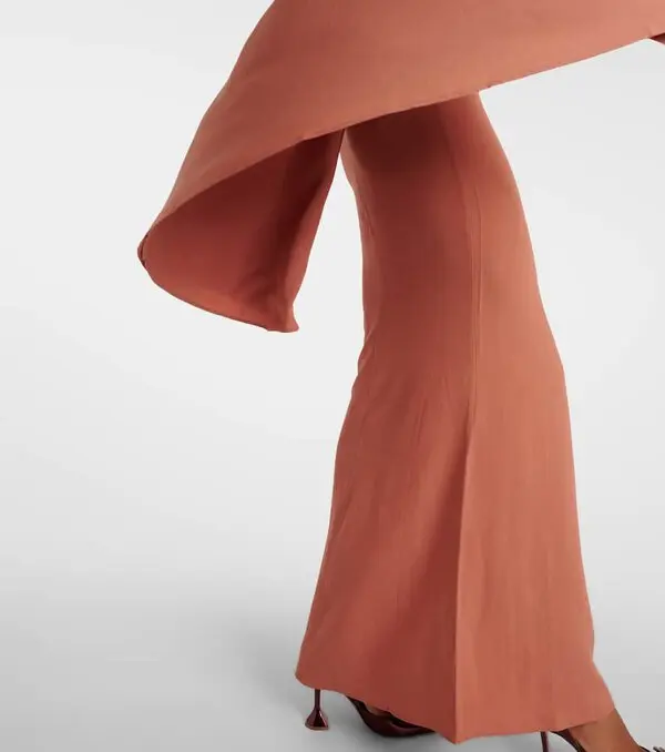 TALLER MARMO Sifnos One-shoulder Gown