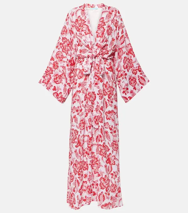 Melissa Odabash Wisdom Floral Wrap Dress - Multicoloured