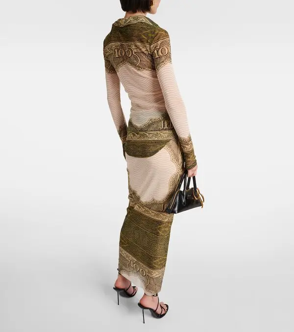 JEAN PAUL GAULTIER Printed Mesh Shirt