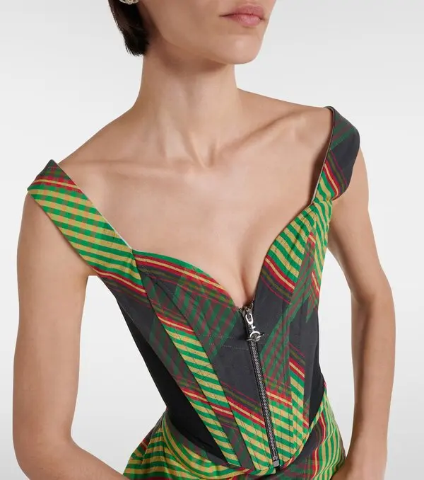 VIVIENNE WESTWOOD Classic Tartan Corset