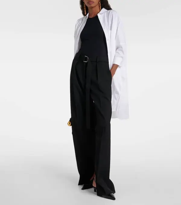 JIL SANDER Jersey Bodysuit - Black