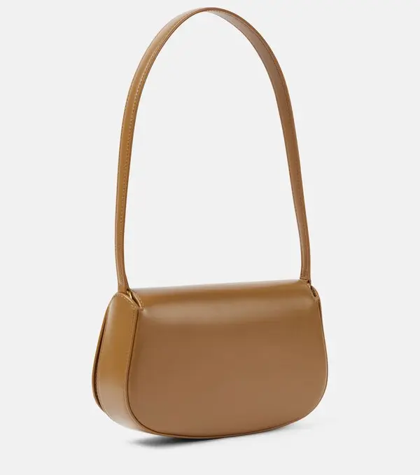 Saint Laurent Voltaire Mini Leather Shoulder Bag - Brown