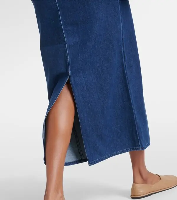 Tove Sera Denim Midi Skirt