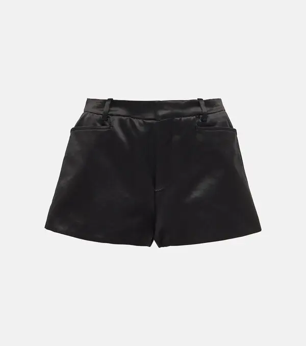 TOM FORD Cotton-blend Shorts - Black