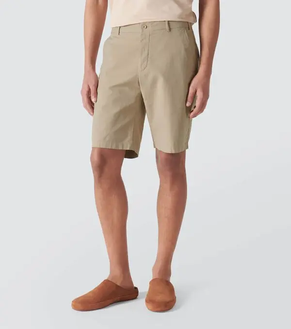 Loro Piana Cotton-blend Bermuda Shorts