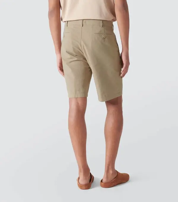 Loro Piana Cotton-blend Bermuda Shorts