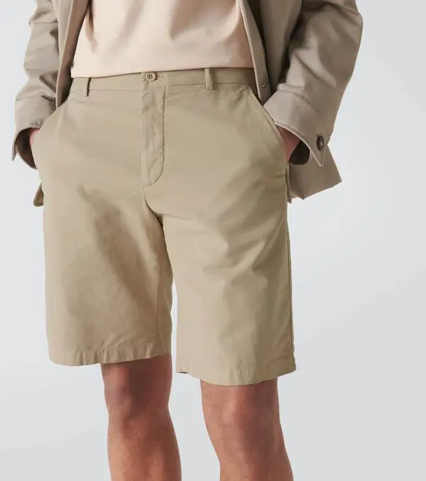 Loro Piana Cotton-blend Bermuda Shorts