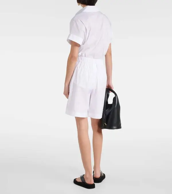 Max Mara Oliveto Cotton-blend Shorts