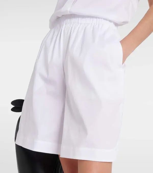 Max Mara Oliveto Cotton-blend Shorts