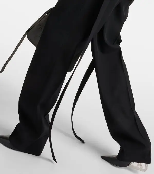 JEAN PAUL GAULTIER Wool Straight Trousers