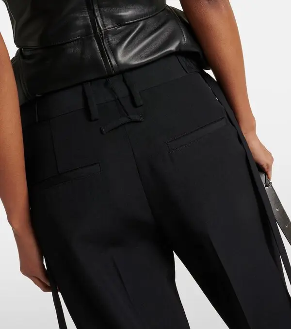 JEAN PAUL GAULTIER Wool Straight Trousers