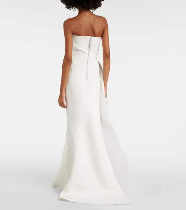 Maticevski Bridal Epitome Tulle-trimmed Gown
