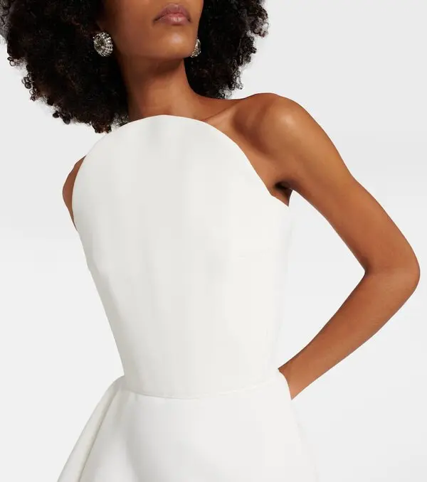 Maticevski Bridal Epitome Tulle-trimmed Gown