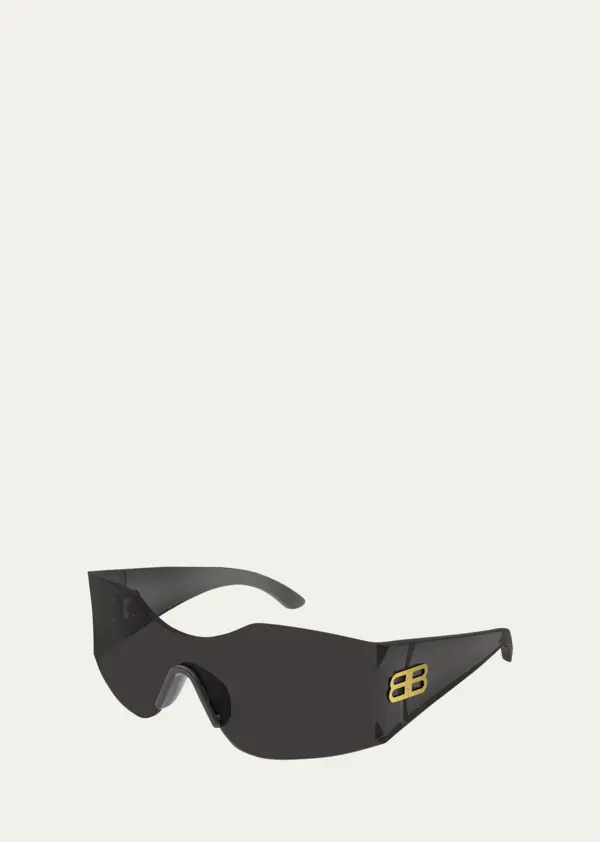 Balenciaga Bb Logo Shield Sunglasses