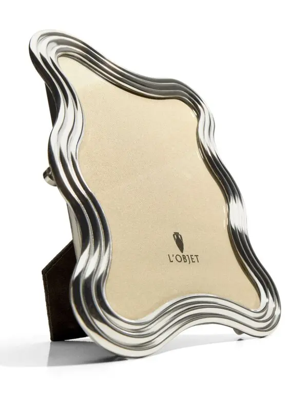 L'Objet Ripple Picture Frame - Silver