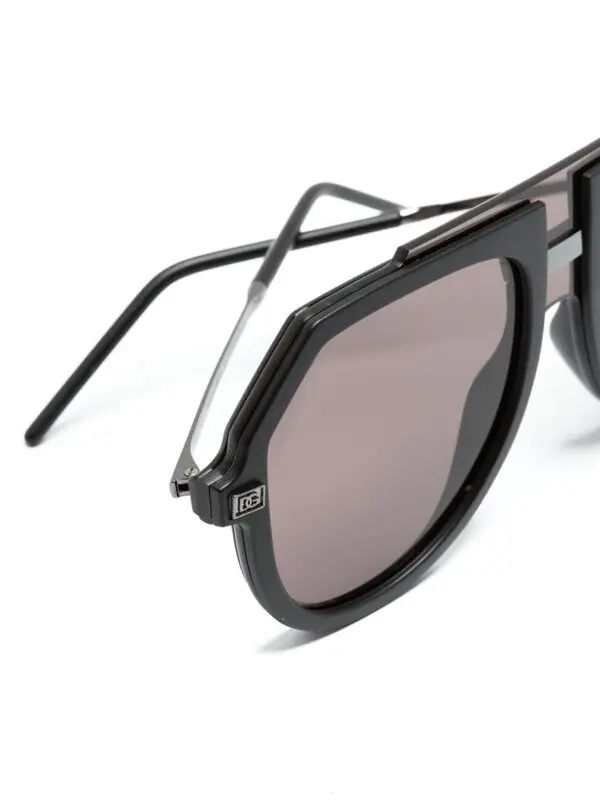 Dolce & Gabbana Dg6195 Pilot-frame Sunglasses