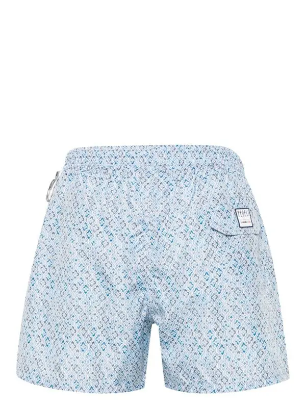 Fedeli Madeira Swim Shorts - Blue