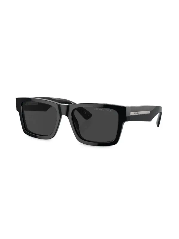 Prada Logo-engraved Rectangle Sunglasses