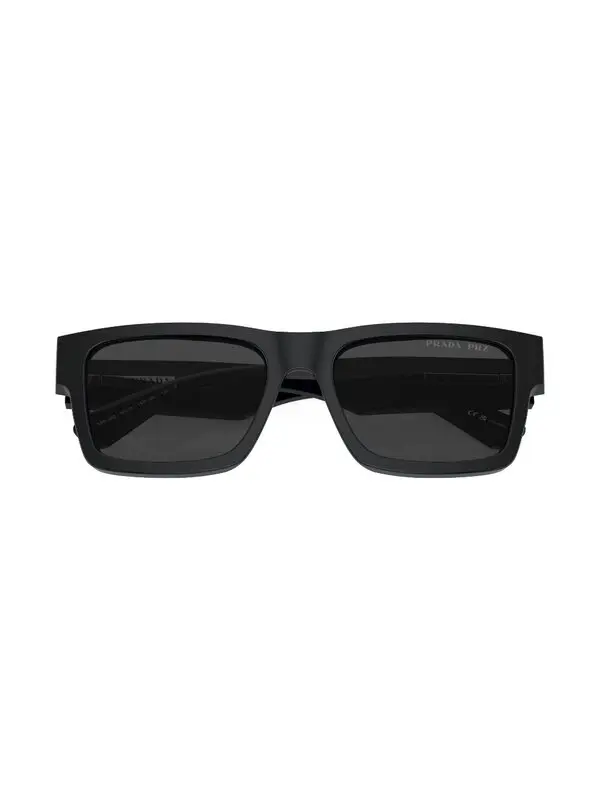 Prada Logo-engraved Rectangle Sunglasses