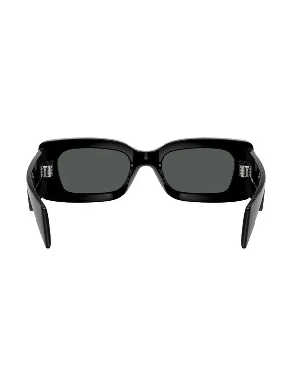 Versace Medusa Plaque Rectangular Sunglasses